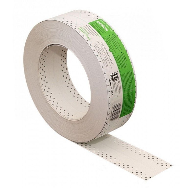 Лента армирующая перфорированная для углов MEDIUM STRAIT-FLEX 57 мм x 20 метров - купить по ...