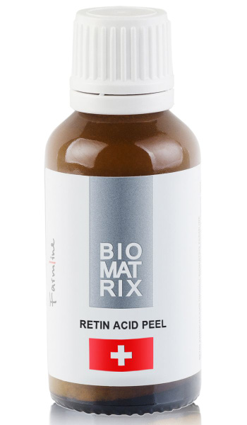 RETIN пилинг ретиноловый желтый 5% для лица BIOMATRIX FARMLINE 30мл ...