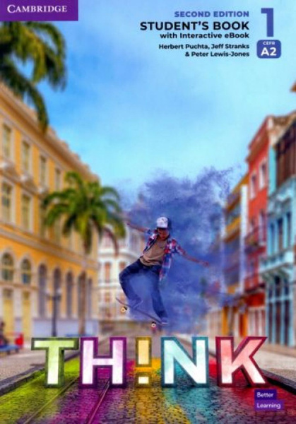 Think. Level 1. A2. Second Edition. Student's Book with Interactive eBook - купить с доставкой ...