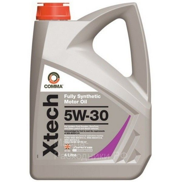 Масло моторное Comma 5W-30 Синтетическое - купить в интернет-магазине ...
