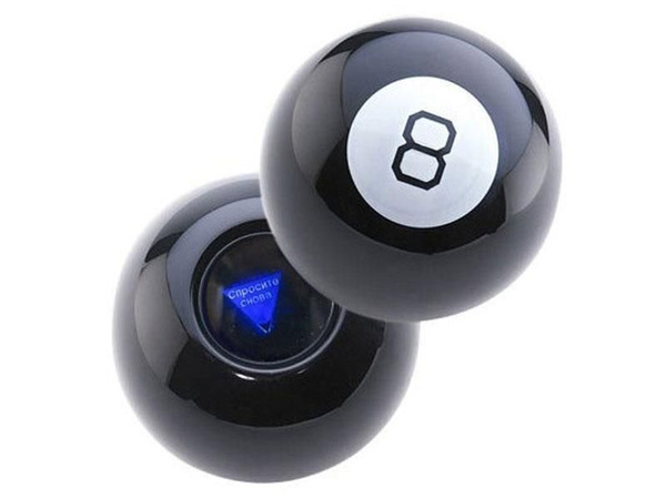 Магический шар предсказаний для принятия решений Magic 8 ball, 20 вариантов ответов, диаметр 10 ...