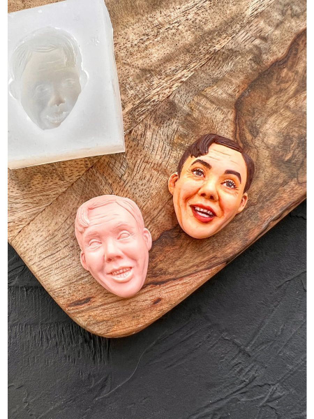 Силиконовый молд ORIGINAL MOLD Лицо - купить с доставкой по выгодным ...