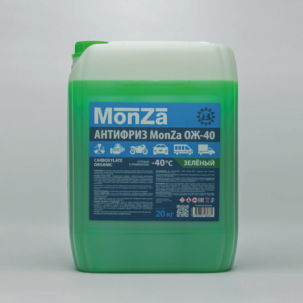 Антифриз Monza OIL ОЖ-40ЗЕ, Готовый раствор купить по выгодной цене в ...