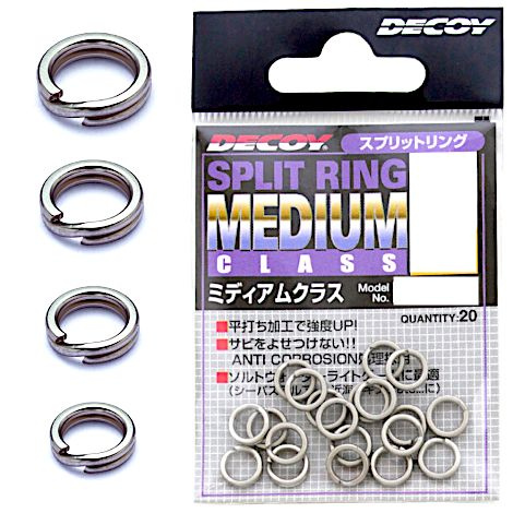 Заводные кольца Decoy R-4 Split Ring Light Class Silver #1 - купить по выгодной цене в интернет ...