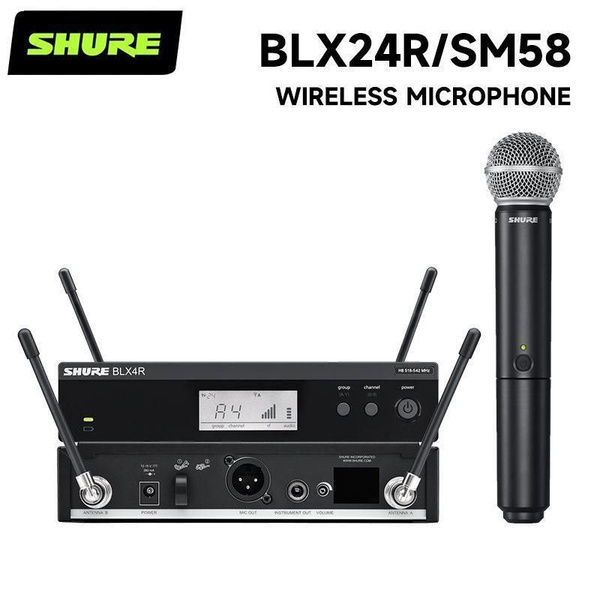 Микрофон универсальный Shure 、BLX24R/SM58 - купить по выгодной цене в ...