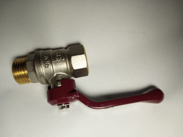 Кран шаровый 1/2 латунный . Россия , TEMPER. - купить по низкой цене в ...