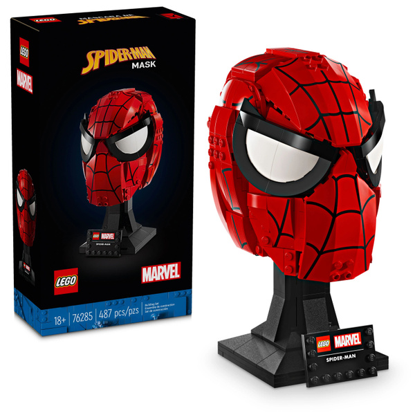 лего SuperHero серия, LEGO 76285 Маска человека-паука, lego конструктор ...