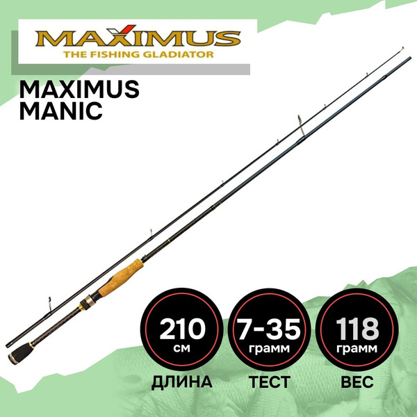 Спиннинг Maximus Manic, от 7 гр купить по выгодным ценам в интернет ...
