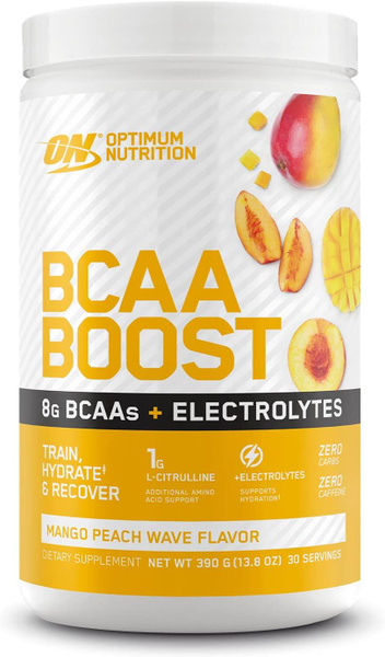 Аминокислоты OPTIMUM NUTRITION BCAA BOOST 390 гр (Манго) из США ...