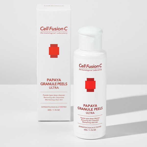 Cell Fusion C Очищающее энзимное средство Papaya Granule Peels Ultra ...