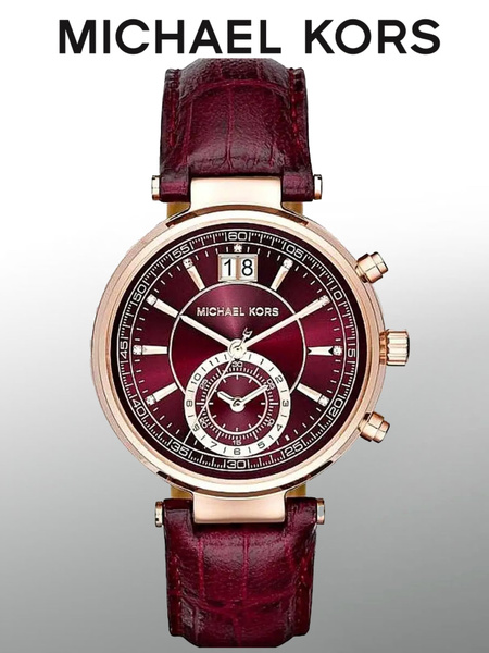 Женские Часы наручные Michael Kors золотые со стразами Сваровски ...