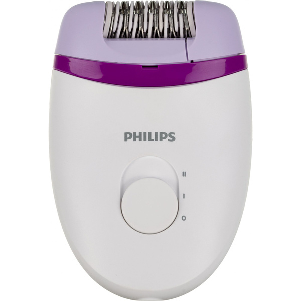 Эпилятор Philips BRE225/00 скор.:2 от электр.сети белый/фиолетовый ...