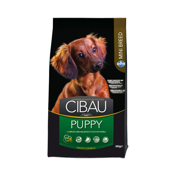Сухой корм Cibau Puppy Mini 800г для щенков мелких пород - купить с ...