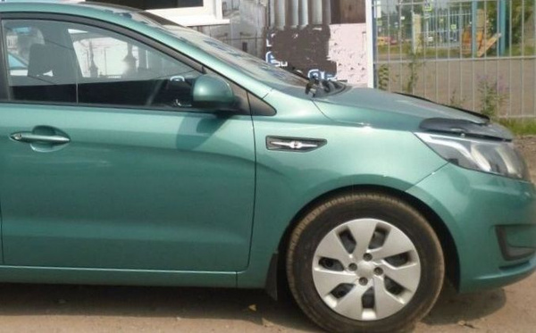 Крыло KIA Rio 3 Киа РИО (2011-2017) EMG - ЗЕЛЕНЫЙ переднее правое ...