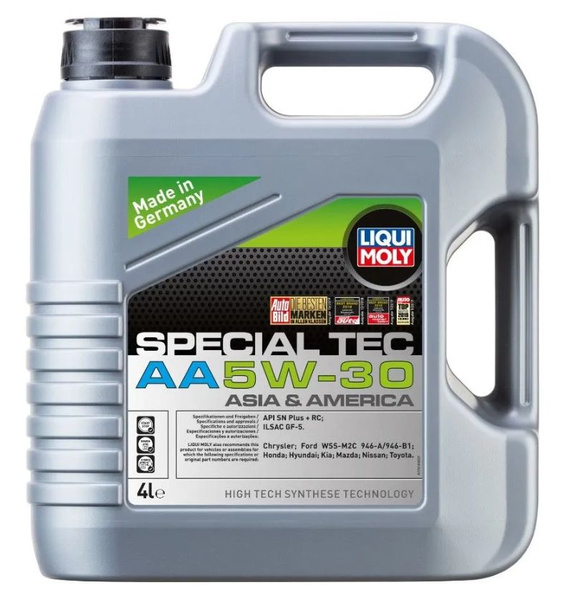 DSm Масло моторное LIQUI MOLY Special Tec AA 5W-30 4л арт. 75167516 ...