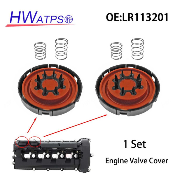 2 шт. Рамонтны камплект вечка клапана рухав ка PCV з мембранай для Land ...