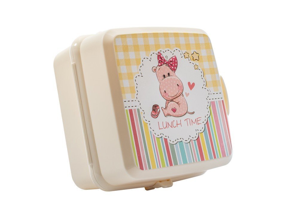 Ланч-бокс Elfplast, 1400 мл, 1 шт, бежевый - купить по выгодной цене в интернет-магазине OZON