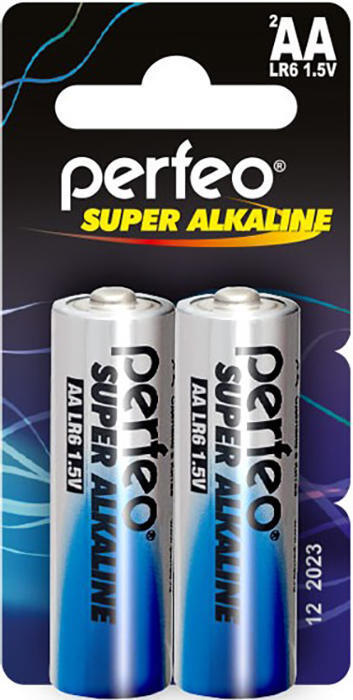 Батарейка AA щелочная Perfeo LR6/2BL mini Super Alkaline 2 шт — купить в интернет-магазине OZON ...