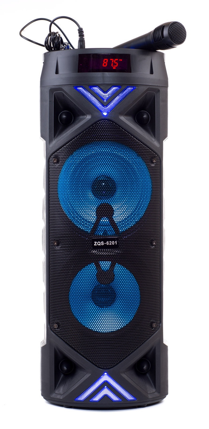 Беспроводная колонка BTS SPEAKER ZQS-6201, черный — купить в интернет ...