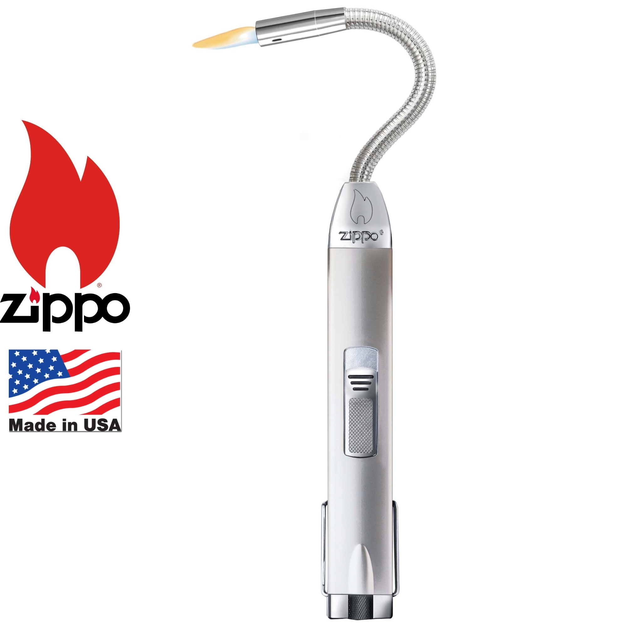Зажигалка ZIPPO Газовая С Гибким Носиком ОРИГИНАЛ-Газовая Зиппо- MADE ...