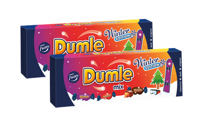 Fazer Dumle Mix конфеты сливочный ирис в шоколаде, 350г х 2 упаковки ...