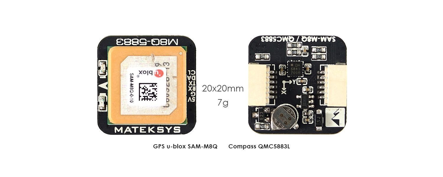 Модуль GPS U-Blox SAM-M8Q компас QMC5883L M8Q-5883 - купить с доставкой ...