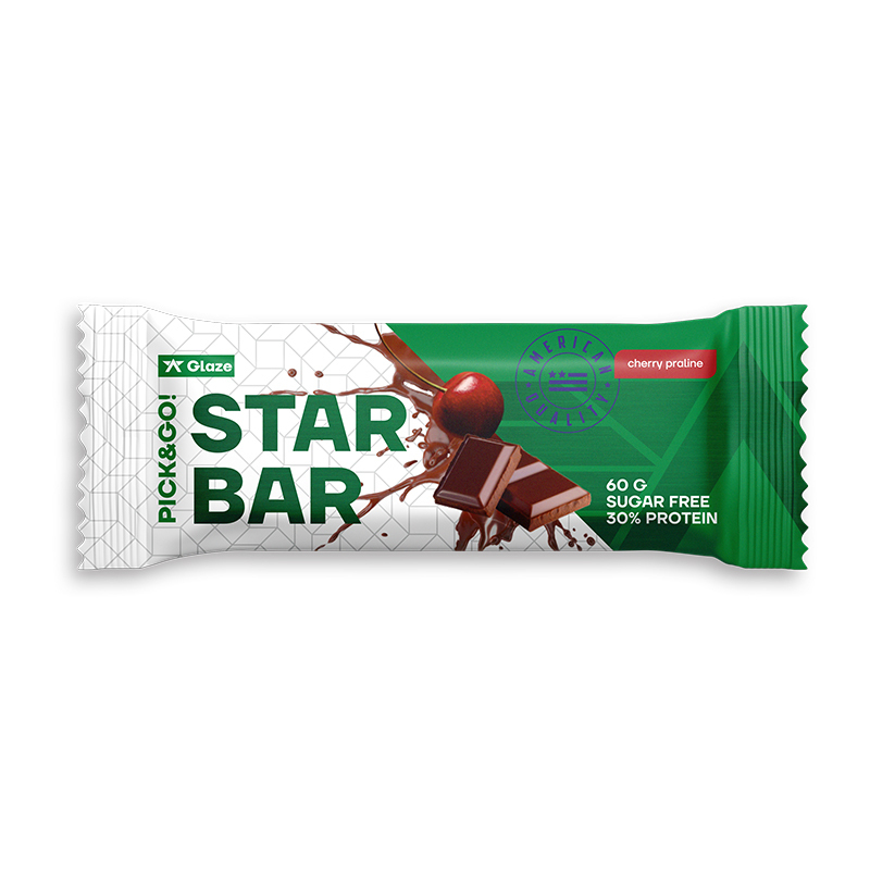 Протеиновый батончик Red Star Labs STARBAR Glaze (12 шт) Red Star Labs ...