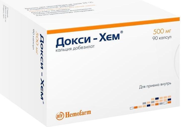 Докси-Хем, капсулы 500 мг, 90 штук — купить в интернет-аптеке OZON ...