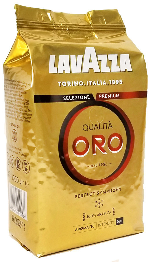 Lavazza Qualita Oro кофе в зернах, 1 кг — купить в интернет-магазине ...
