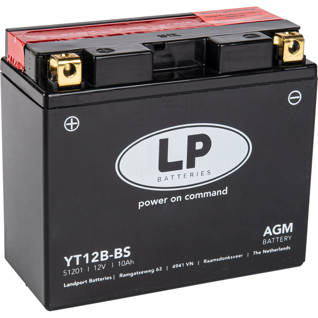 Аккумулятор Landport YT12B-BS, 12V, AGM — купить в интернет-магазине ...