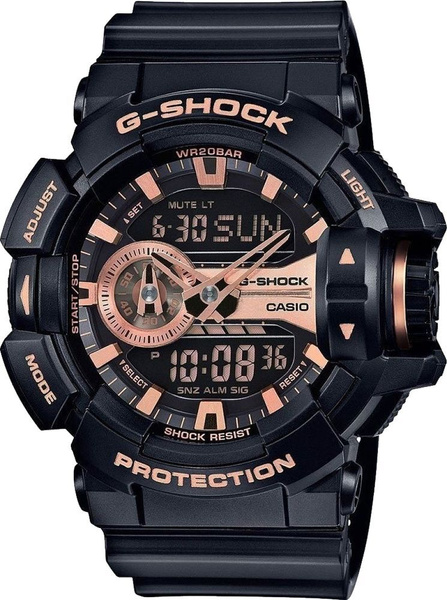 Японские наручные часы Casio G-Shock GA-400GB-1A4 мужские кварцевые ...