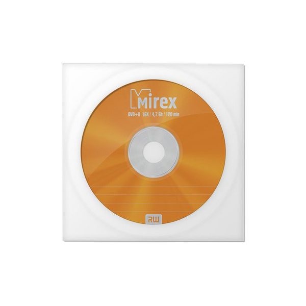 Mirex Диск для записи DVD+R, 4,7 ГБ, 1 шт купить на OZON по низкой цене ...