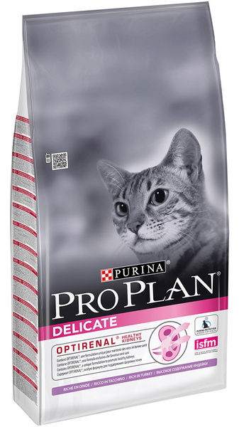Сухой корм для кошек Purina Pro Plan Delicate Feline Turkey 10 кг ...