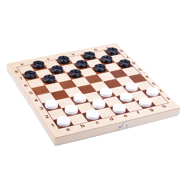 Десятое королевство игра настольная / Шашки пластмассовые в деревянной ...