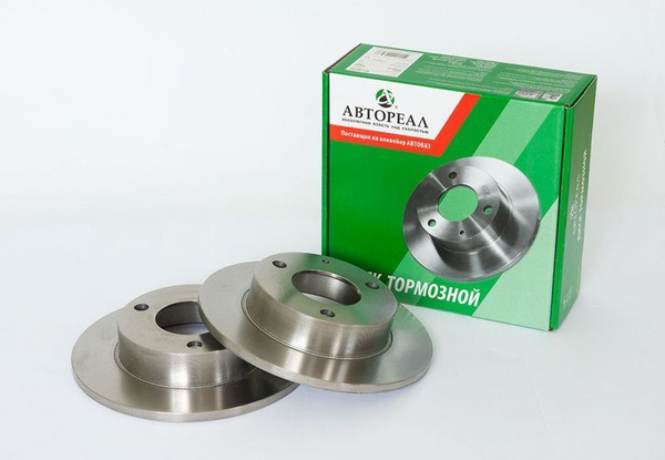 Диски тормозные передние ВАЗ 1111-1113 ОКА производство "Автореал" под ...