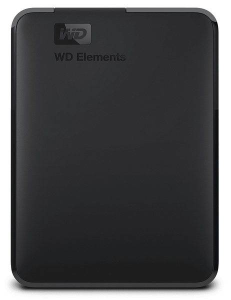 Western Digital 1 ТБ Внешний жесткий диск (WDBUZG0010BBK-WESN), черный ...