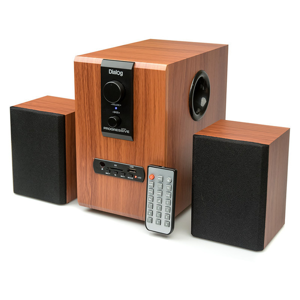 Акустические колонки Dialog Progressive AP-150 BROWN купить на OZON по ...