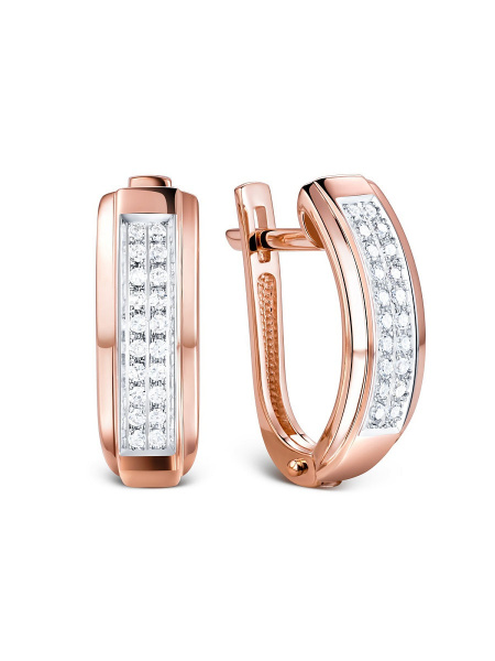 Alexandra Gr. Серьги ювелирные Золото красное 585 пробы - купить с ...