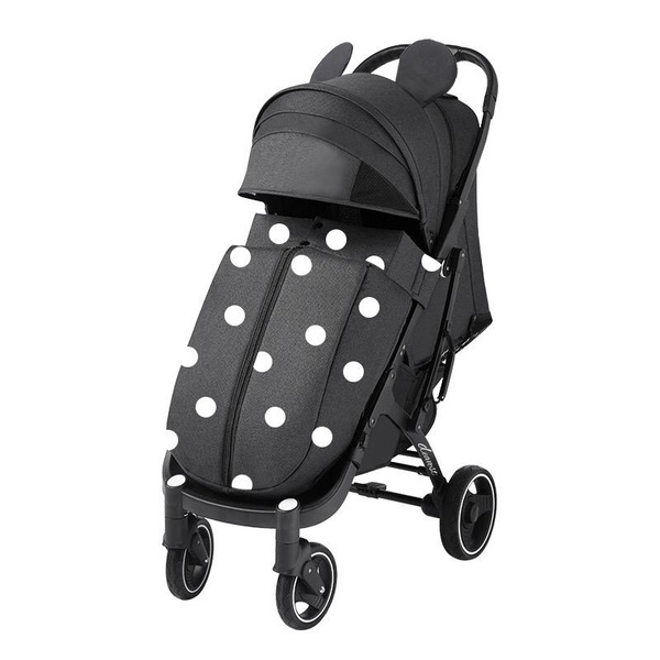 Прогулочная коляска DEAREST 718 модель 2021 MICKEY BLACK (Yoya Premium ...