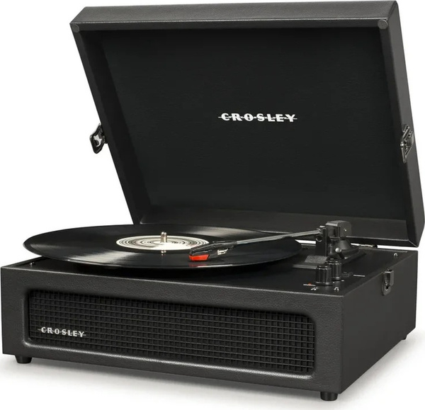 Проигрыватель виниловых дисков Crosley Voyager, черный по низкой цене с ...