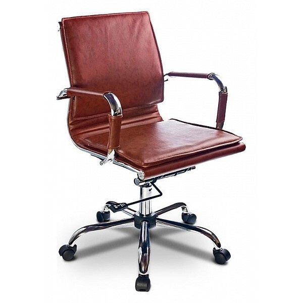 Офисное кресло Бюрократ CH-993-low коричневое BUR_CH-993low_brown ...