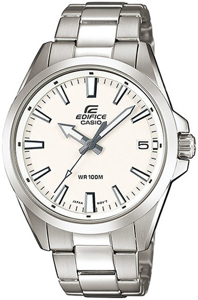 Мужские кварцевые наручные часы Casio Edifice Efv 100d 7a C завинчивающейся заводной головкой