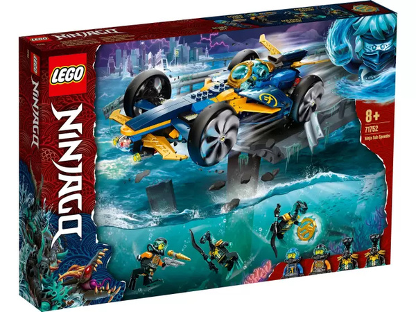 Конструктор Lego Ninjago Спидер-амфибия ниндзя, 71752 - купить с ...