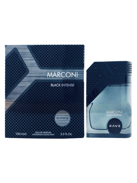 Lattafa Perfumes Marconi Black Intense Вода парфюмерная 100 мл (269768690)