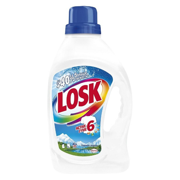 Гель для стирки Losk, 1,3 л - купить с доставкой по выгодным ценам в ...