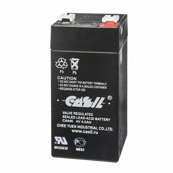 Свинцово-кислотный аккумулятор CASIL CA445 (4V 4.5AH) купить на OZON по ...