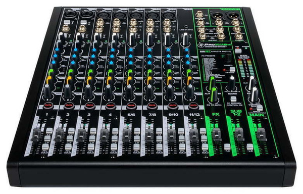 Mackie Profx12v3 - 12- канальный микшер с процессором эффектов и Usb ...