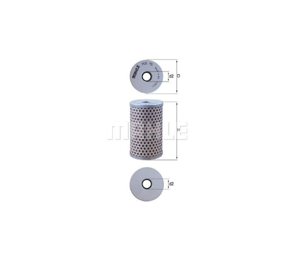 Фильтр гидравлический MAHLE HX15 - MAHLE арт. HX15 - купить по выгодной ...