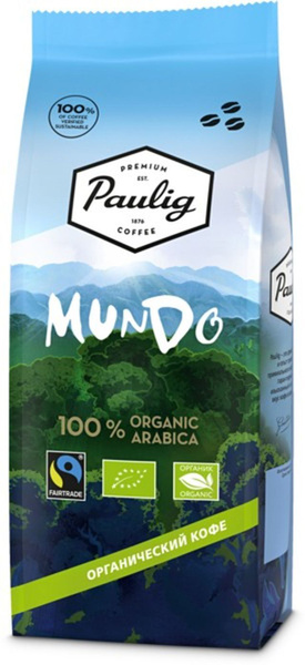 Кофе в зернах Paulig Mundo, арабика, 250 г - купить с доставкой по ...