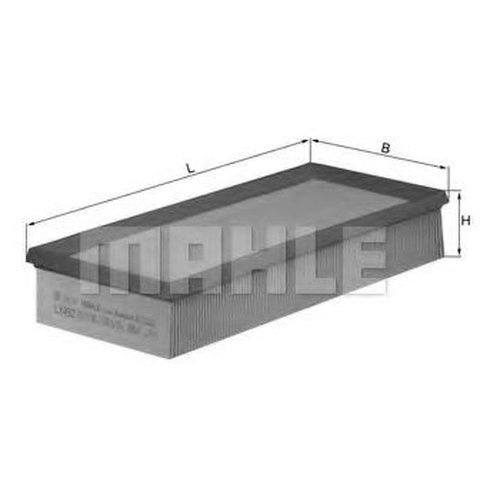 Фильтр воздушный MAHLE LX492 - купить по выгодным ценам в интернет ...